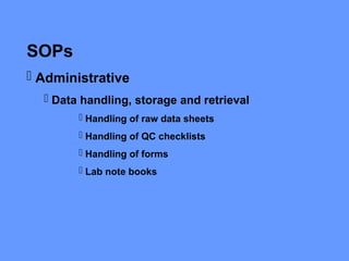 Standard Operating Procedures [SOPs].ppt