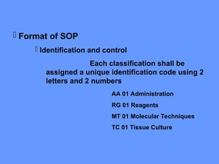 Standard Operating Procedures [SOPs].ppt