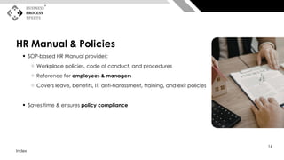 Standard Operating Procedures (SOPs) for HR & Administration | PDF