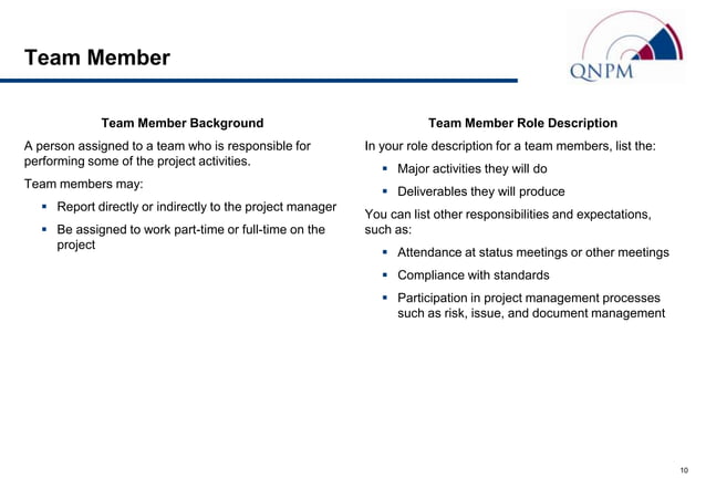 Standard org chart & role descriptions | PPTX | Resume Writing and ...