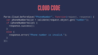 Standard parse server | PPT