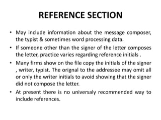 Standard parts of letter | PPTX