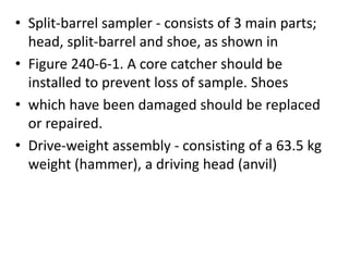Standard penetration test | PPTX