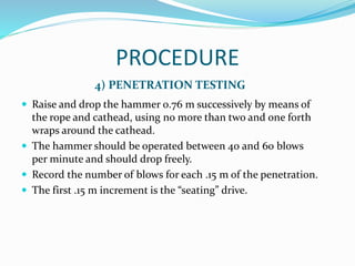 Standard Penetration Test | PPTX