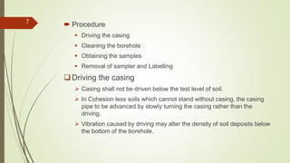 Standard penetration test | PPTX