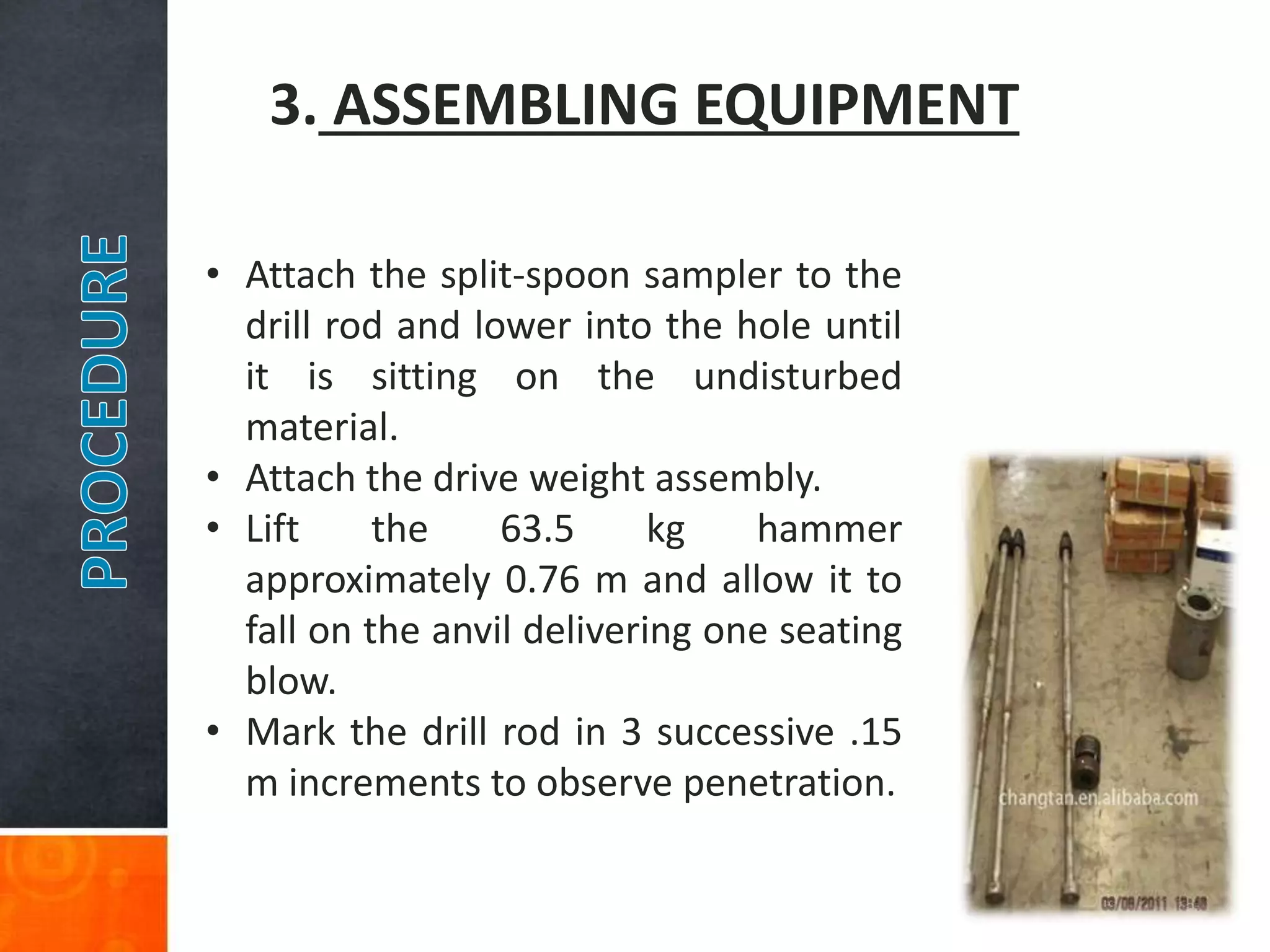Standard penetration test(spt) | PPTX