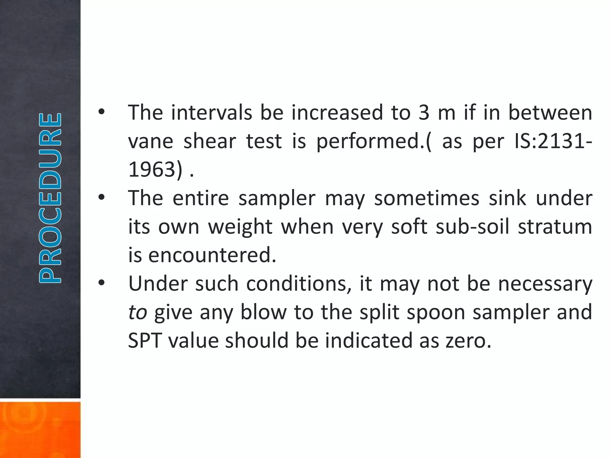 Standard penetration test(spt) | PPTX