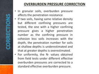 Standard penetration test(spt) | PPTX