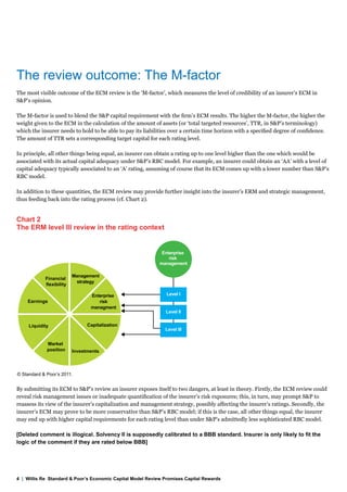 Standard & Poor’s Economic Capital Model Review Promises Capital ...