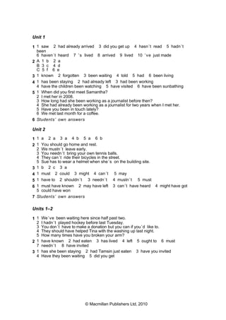 Standard practice answer key | DOC