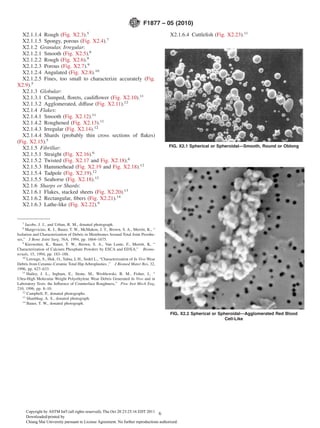 Standard practice for characterization of particles astm | PDF