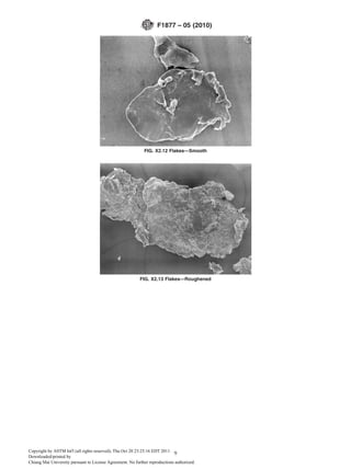 Standard practice for characterization of particles astm | PDF