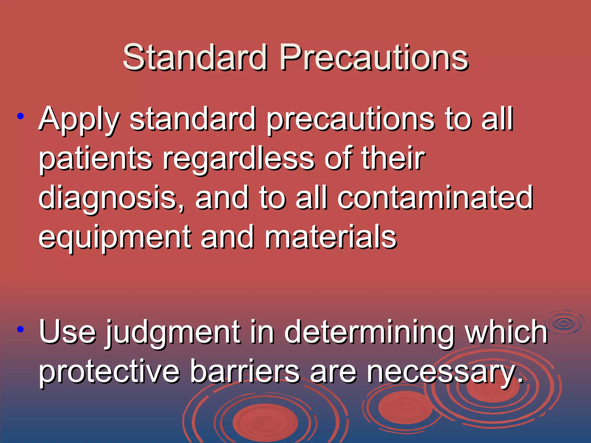 Standard Precautions | PPT
