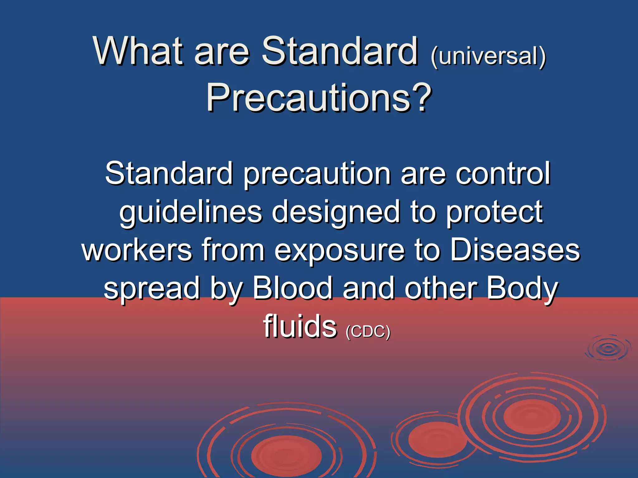 Standard Precautions | PPT