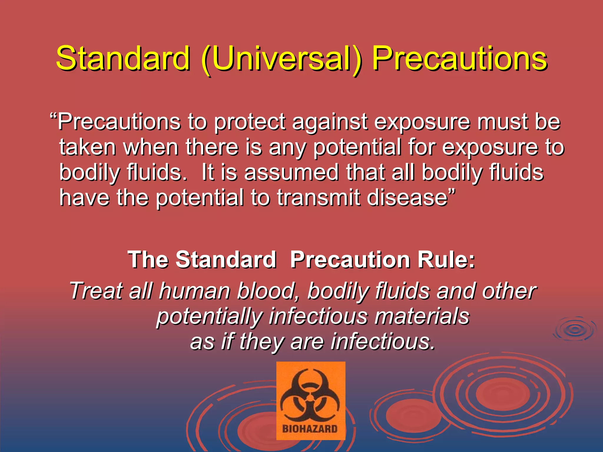 Standard Precautions | PPT