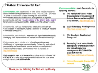 Ministry of Water and Environment Sector Performance Review Meeting ...