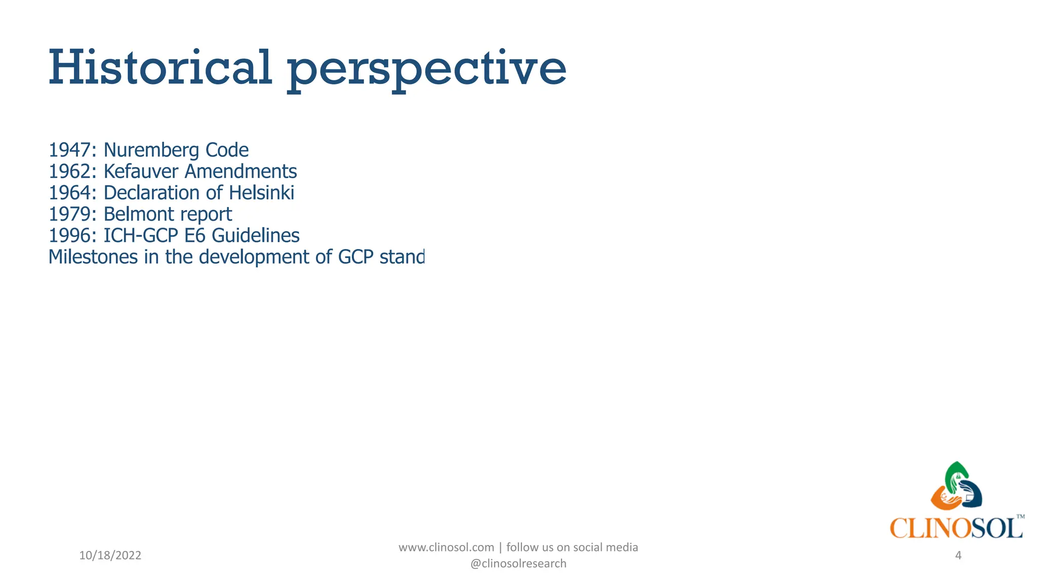 Good Clinical Practice Guideline – a standard for clinical trials | PDF