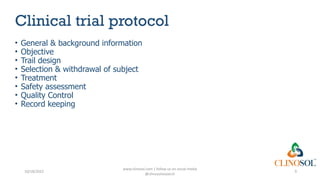 Good Clinical Practice Guideline – a standard for clinical trials | PDF