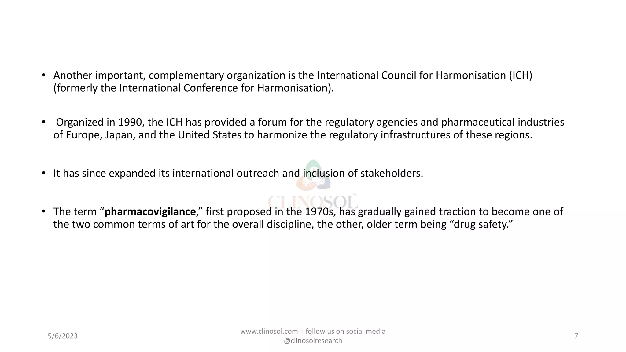 Overview of Pharmacovigilance | PPTX
