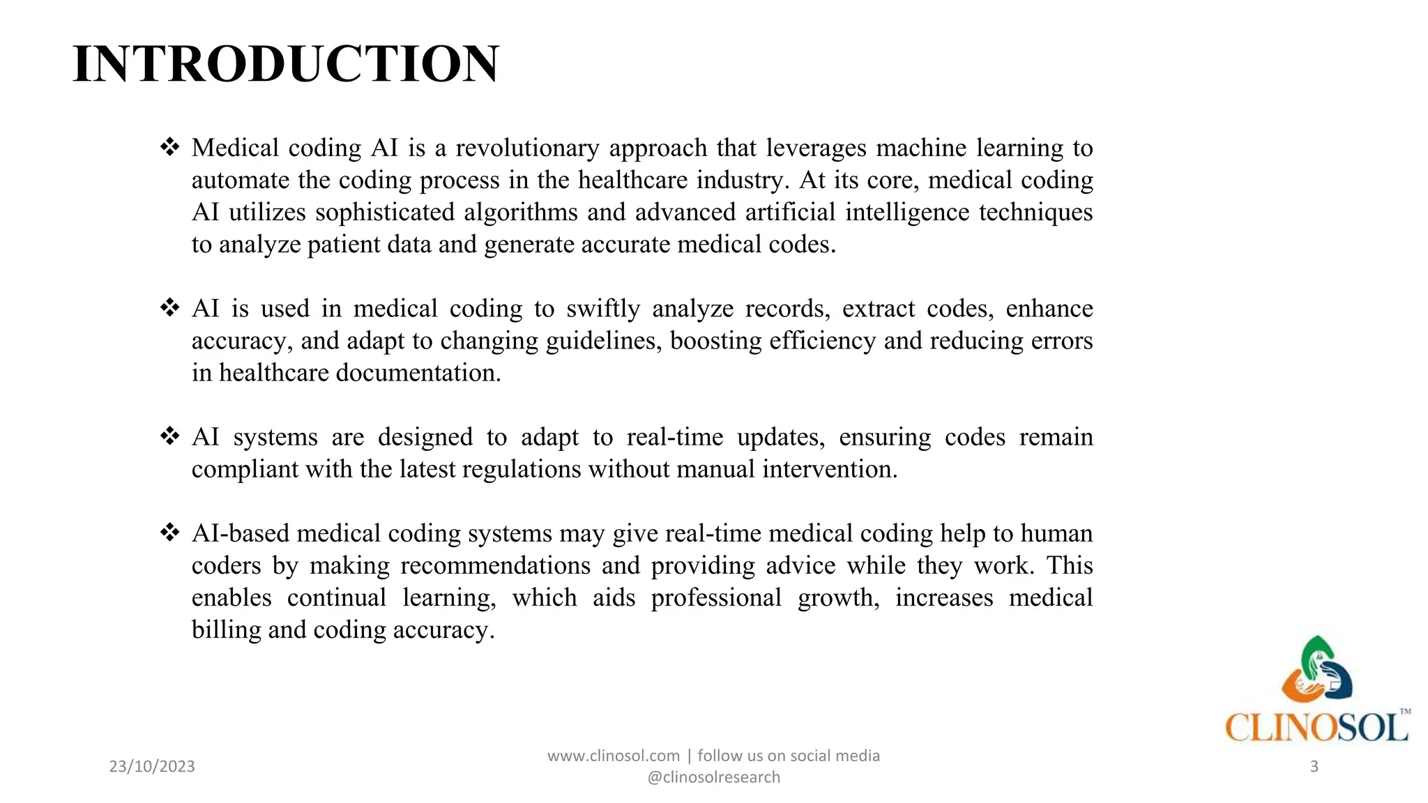 Improving Medical Coding Efficiency With Ai Ppt