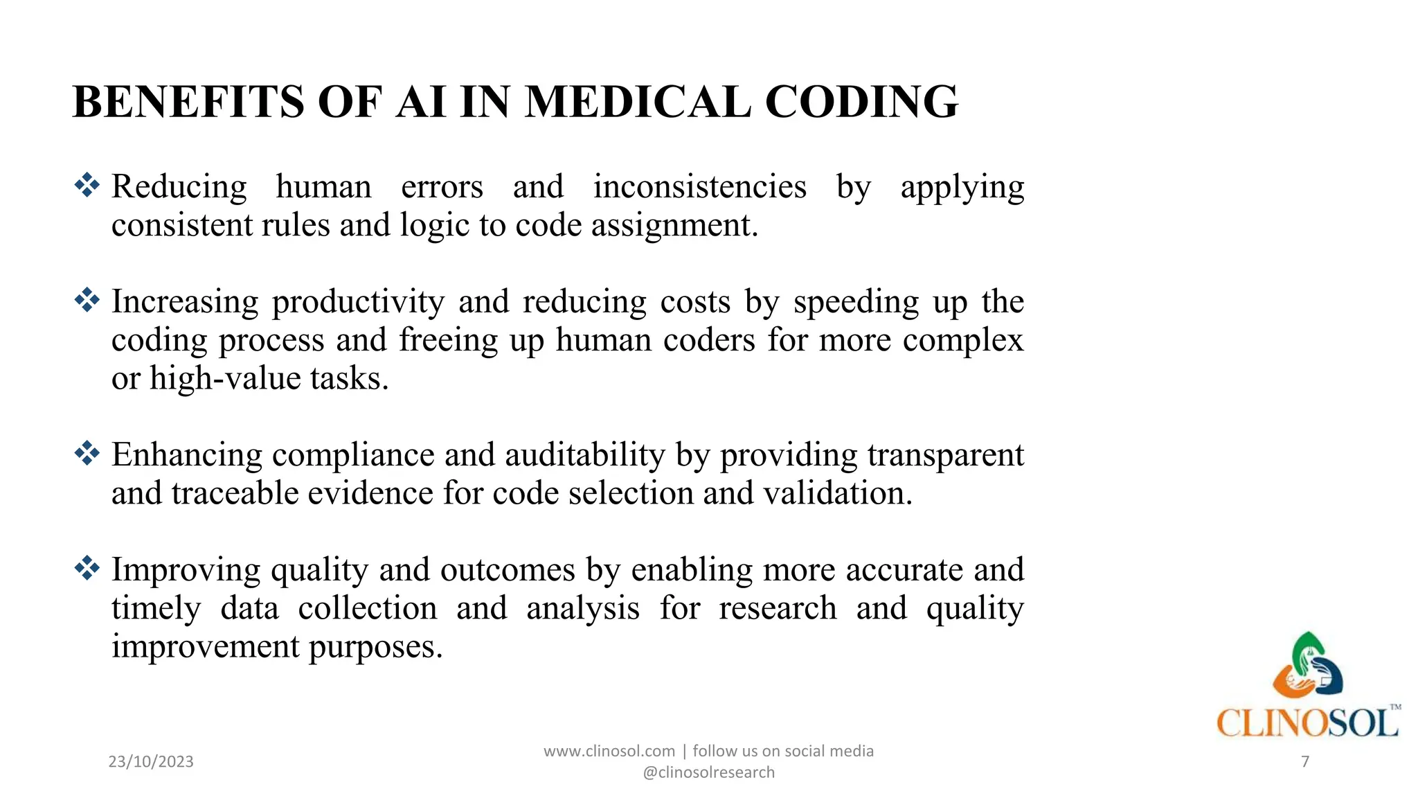 Improving Medical Coding Efficiency with AI | PPTX