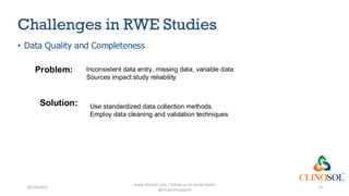 Medical Writing for Real-World Evidence Studies: Challenges and ...