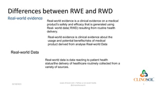 Medical Writing for Real-World Evidence Studies: Challenges and ...