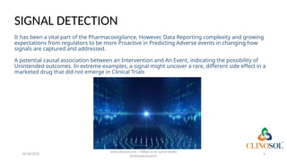The Role of Artificial Intelligence in Signal Detection and Risk ...