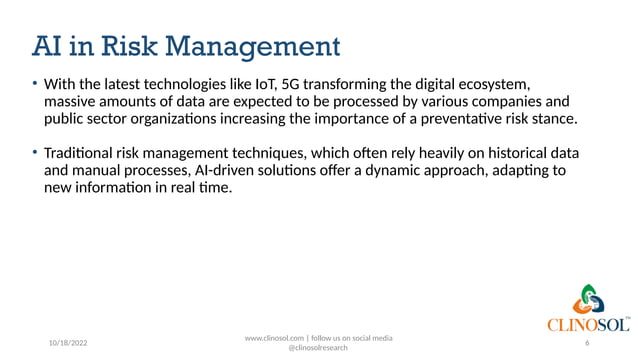 The Role of Artificial Intelligence in Signal Detection and Risk Management | PPT
