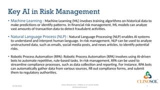 The Role of Artificial Intelligence in Signal Detection and Risk ...