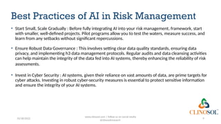 The Role of Artificial Intelligence in Signal Detection and Risk ...