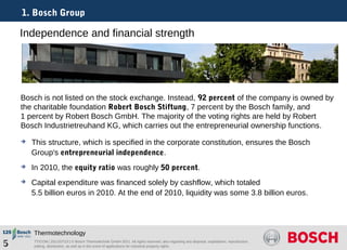 Bosch Thermotechnik | PPT