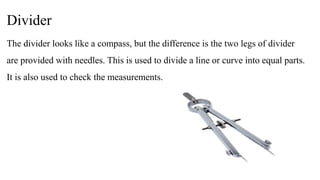 Standard principles of drawing ( tools & accessories).pptx