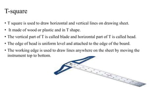 Standard principles of drawing ( tools & accessories).pptx