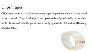 Standard principles of drawing ( tools & accessories).pptx