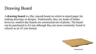 Standard principles of drawing ( tools & accessories).pptx