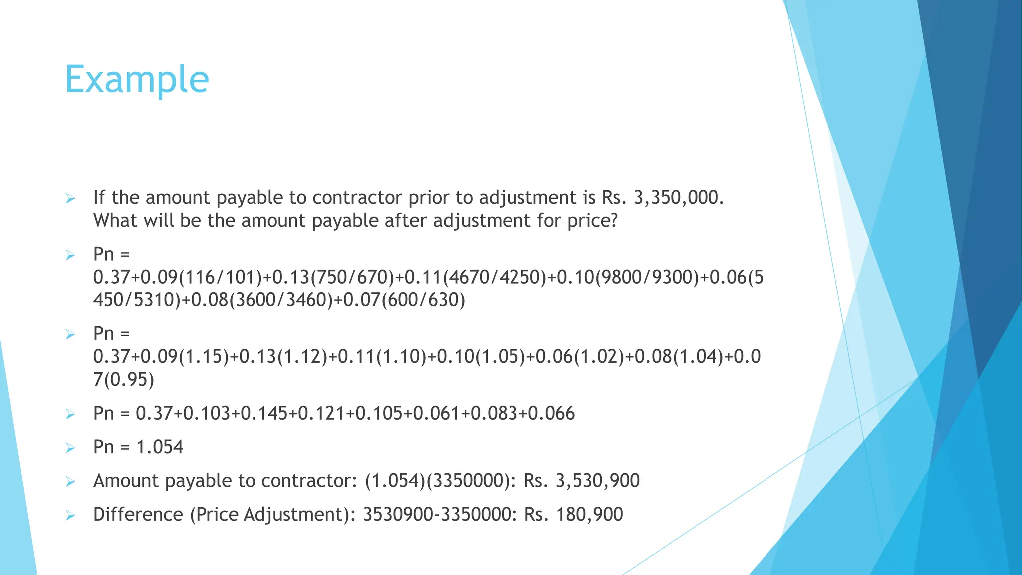 STANDARD PROCEDURE AND FORMULA FOR PRICE ADJUSTMENT.pptx