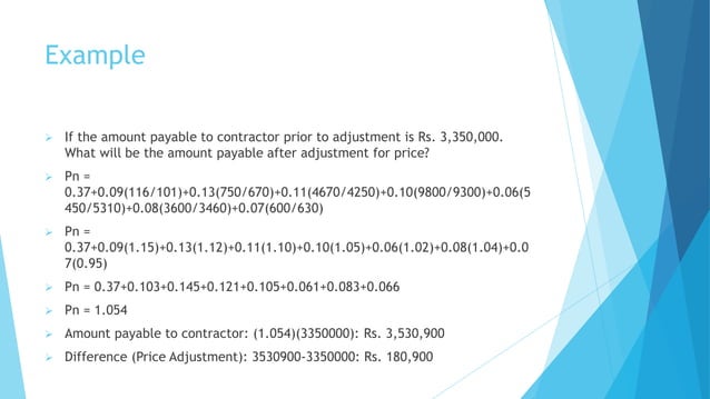 STANDARD PROCEDURE AND FORMULA FOR PRICE ADJUSTMENT.pptx | Business ...