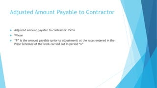 STANDARD PROCEDURE AND FORMULA FOR PRICE ADJUSTMENT.pptx