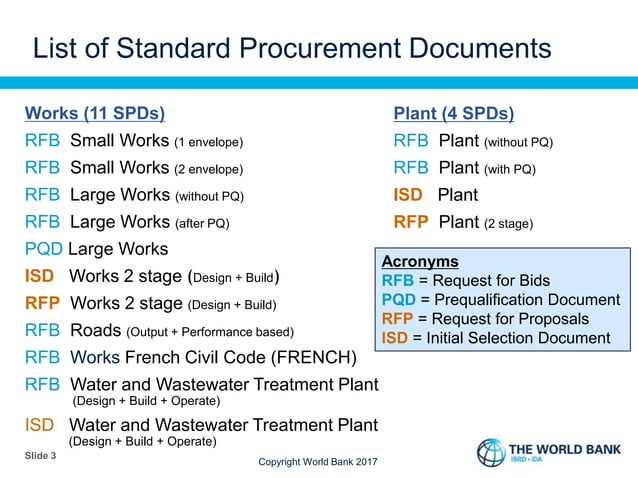 Standard Procurement DocumentspresentationApril2018.pptx