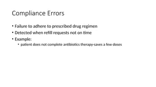 Standard Recommendations –How to prevent Medication Errors in Clinical ...