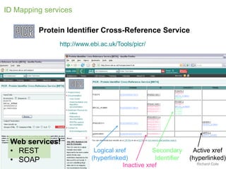 Data standards in bioinformatics | PPTX