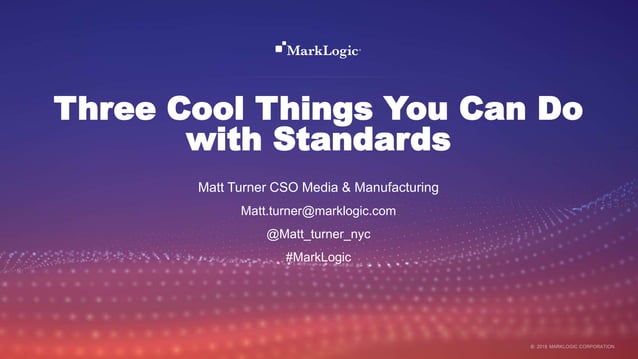 Three Cool Things You Can Do with Standards | PPTX | Information ...