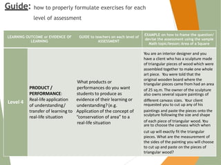 Standards based assessment | PPTX