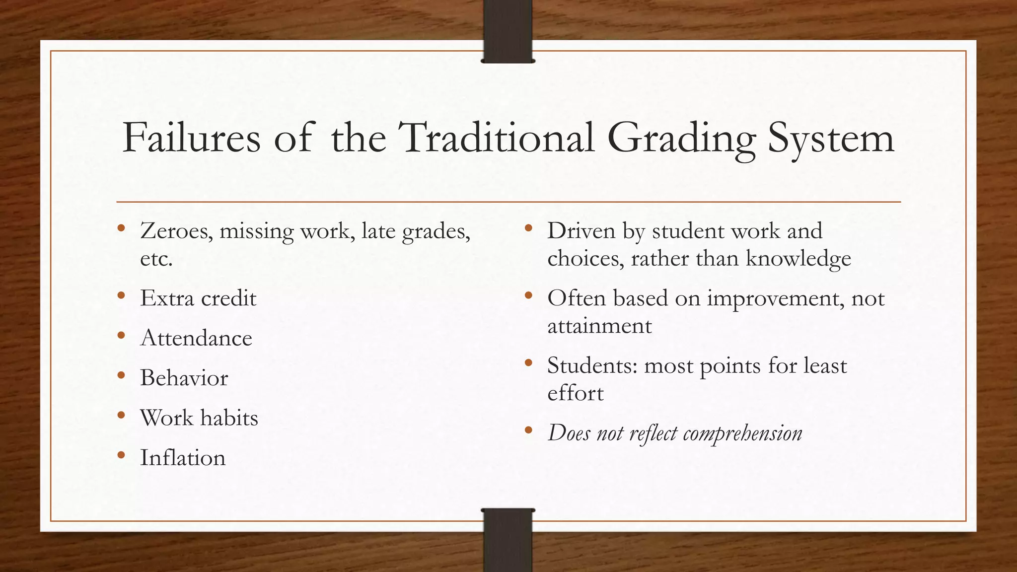 Standard-Based Grading | PPTX
