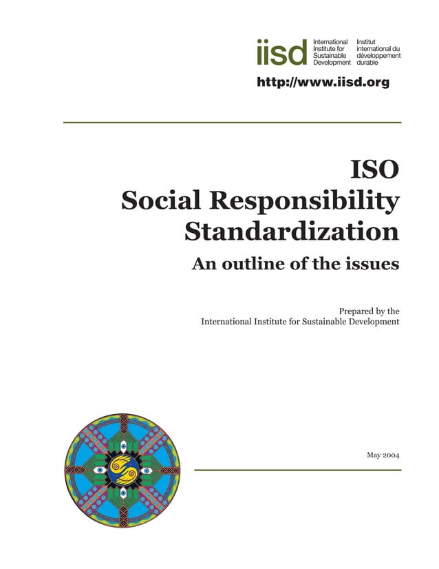 Standards Iso Social Responsibility | PPT