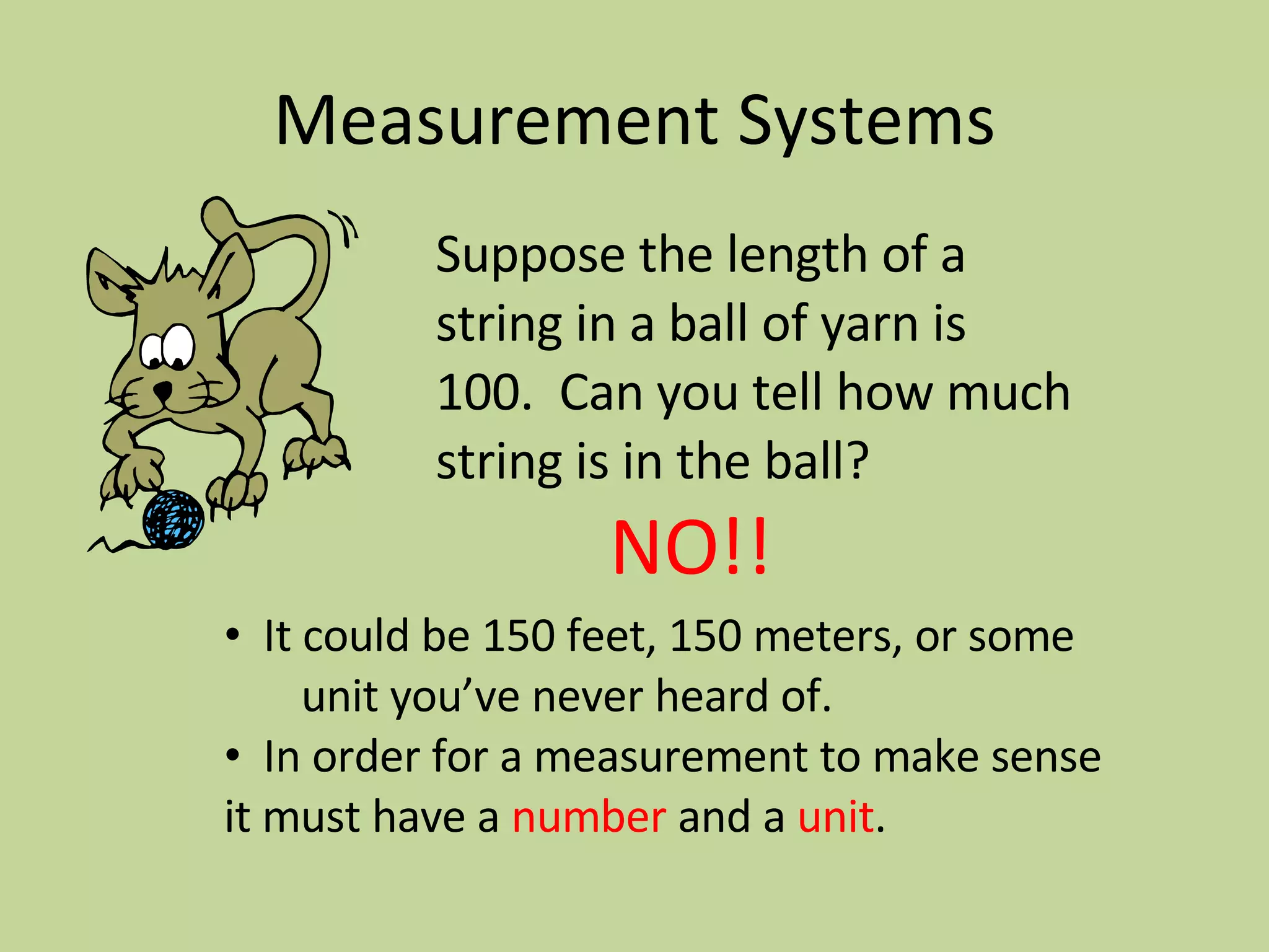 Standards Of Measurement | PPT