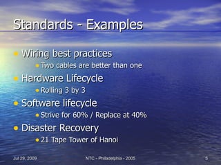 Standards, Standards, Standards | PPT