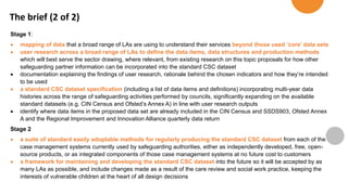 Standard Safeguarding Dataset - overview for CSCDUG.pptx | Computer ...