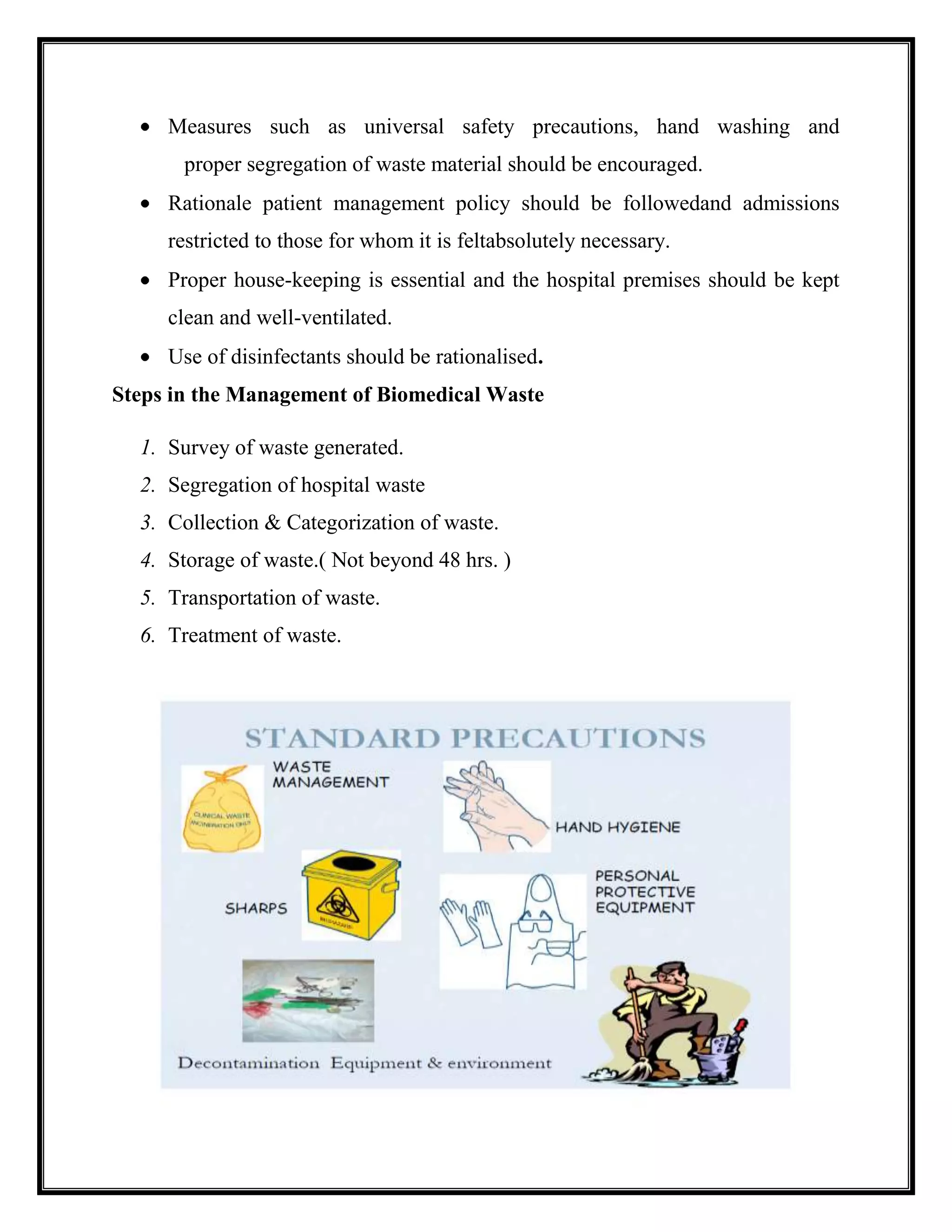 Standard safety measures | DOCX